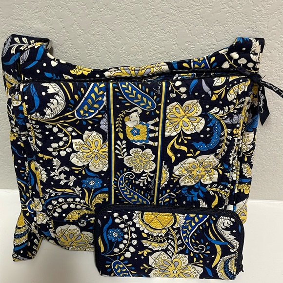 Vera Bradley | Bags | Vera Bradley Crossbody Ellie Blue With Matching ...